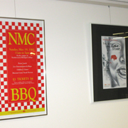 Osterlin Library displays BBQ posters - NMC Communiqué