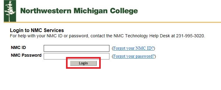 NMC Technology Help Desk- Tech tips: When I click my login to NMC ...