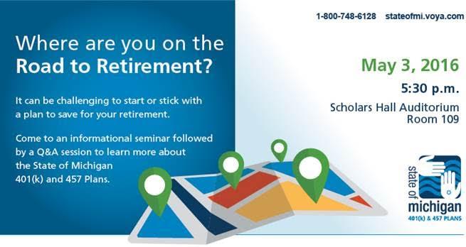 Benefits Corner- Where are you on the Road to Retirement? Find out May ...