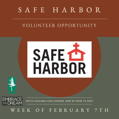 Safe Harbor Volunteer Opportunities - NMC Communiqué