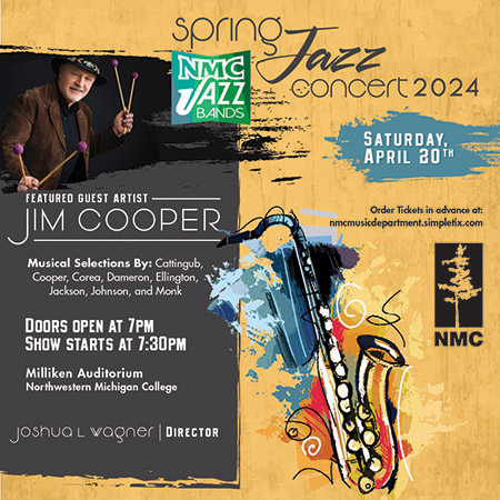 Spring jazz concert with guest artist Jim Cooper - NMC Communiqué