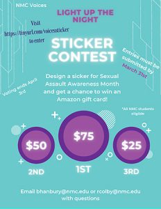 Light Up the Night sticker contest - NMC Communiqué