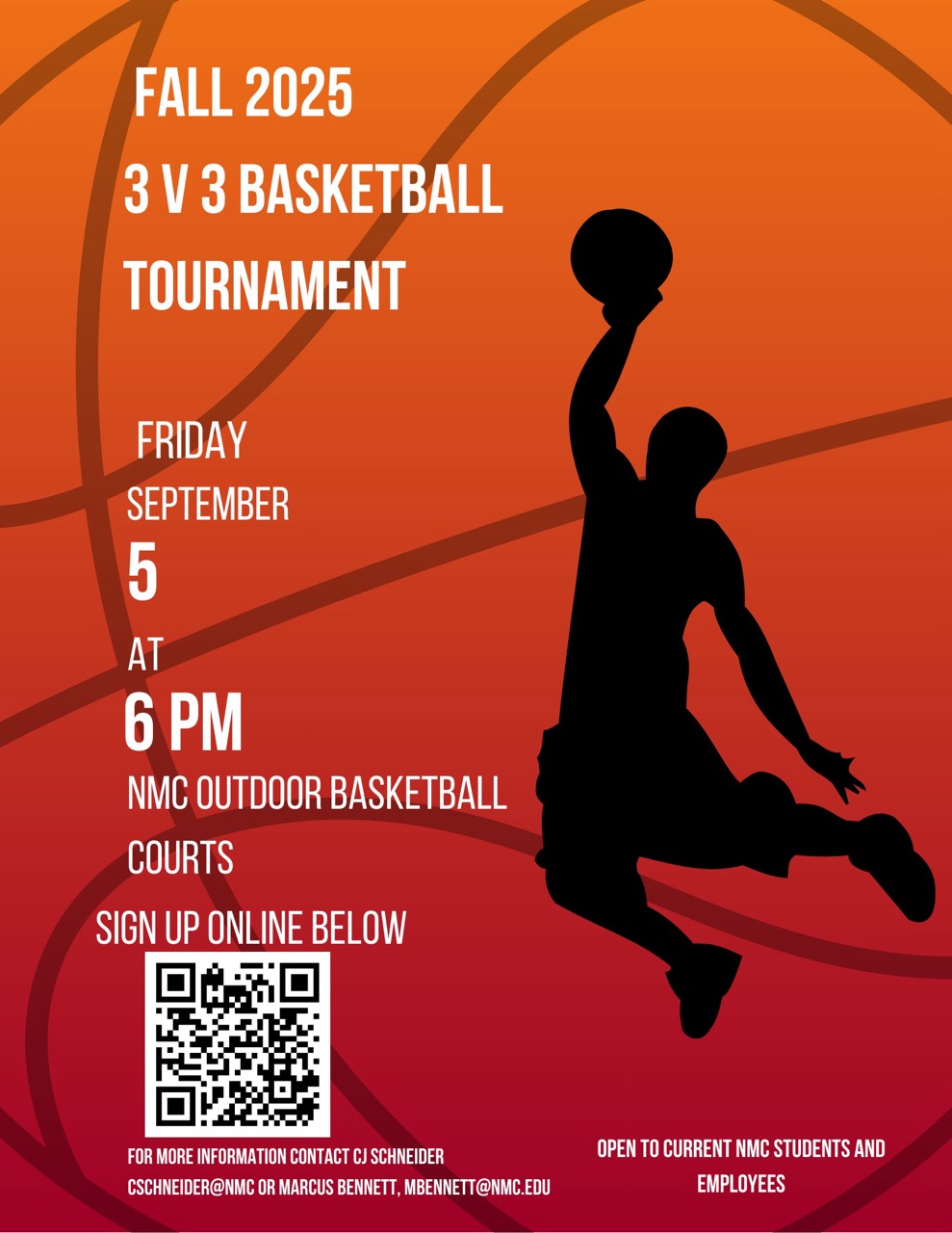 Fall 2025 3 v 3 Basketball Tournament - NMC Communiqué