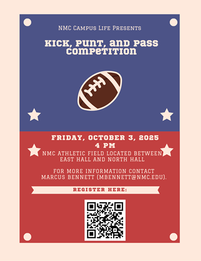 Kick, Punt and Pass Competition - NMC Communiqué